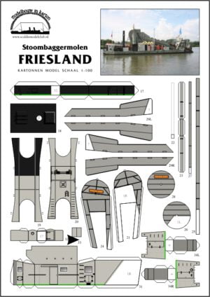 SCALDIS Karton Modellen van de Beste Kwaliteit